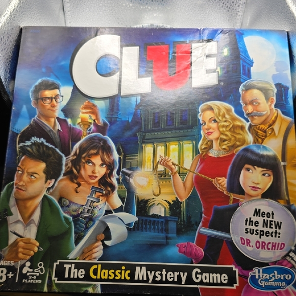 Hasbro | Games | Hasbro Clue Mystery Game Red Blue Yellow | Poshmark